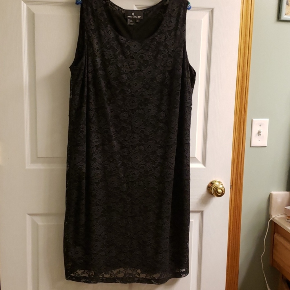 Carole Little Lace Little Black Dress - Gem